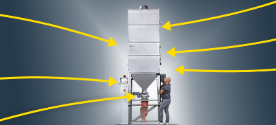 Extraction systems and filtering devices | Fuchs Umwelttechnik